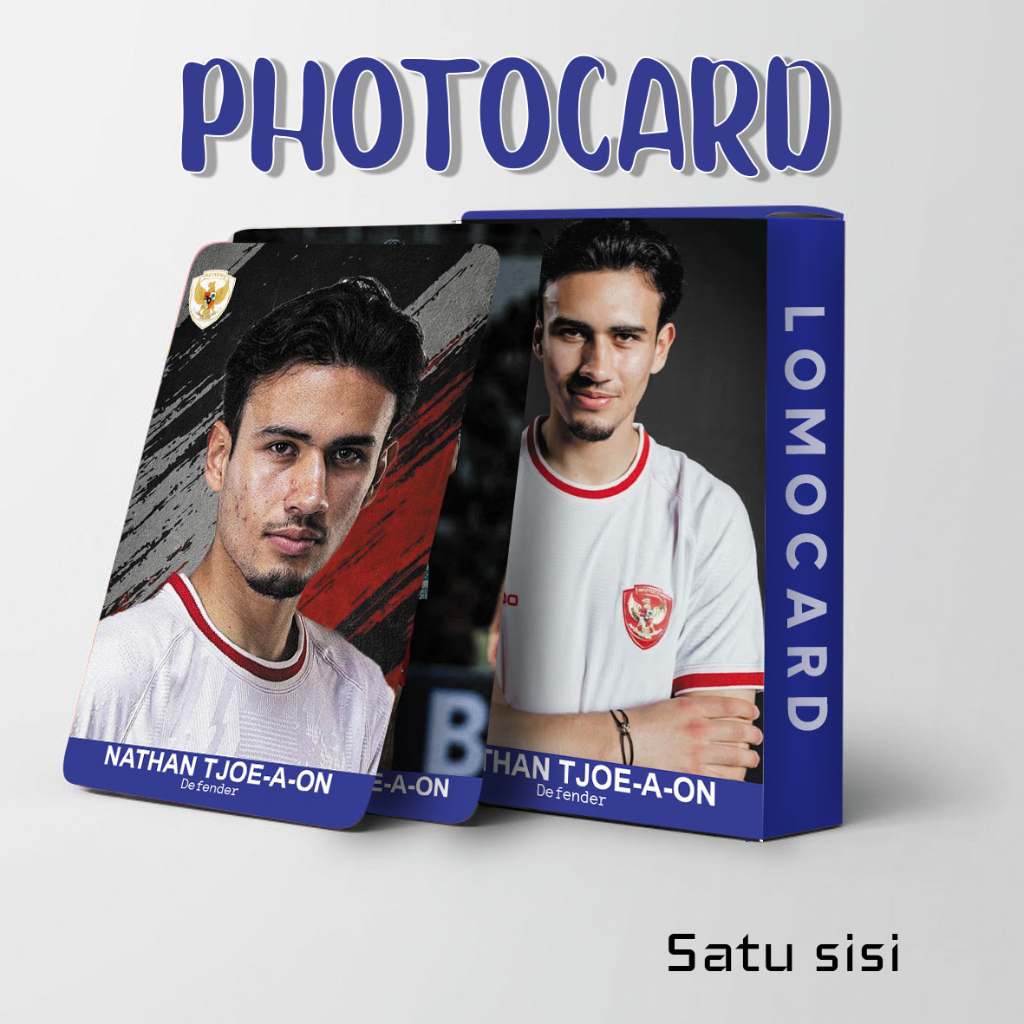 Jual "Photocard TIMNAS INDONESIA untuk Para Fans,EDISI NATHAN TJO A ON ...