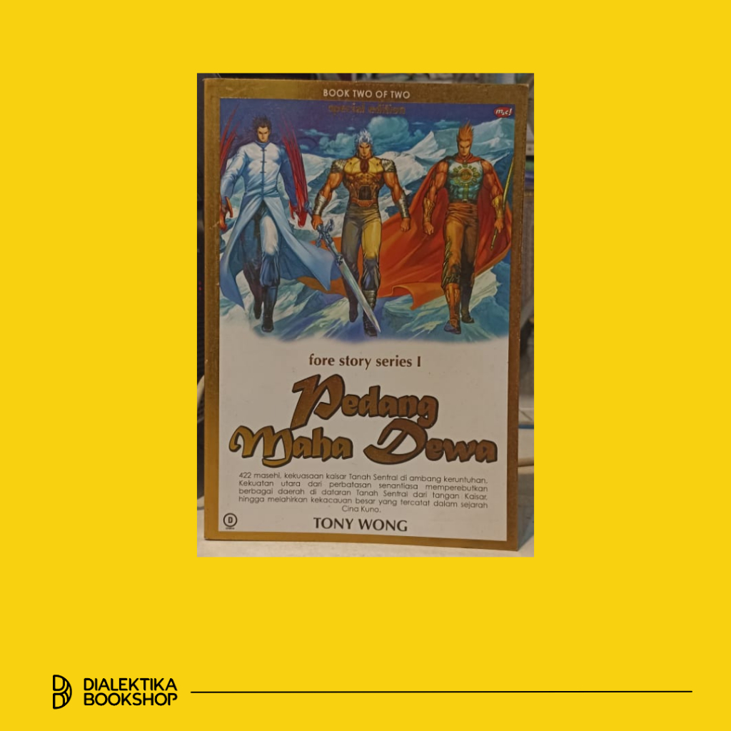 Jual Komik Pedang Maha Dewa Fore Story Series 1 - Tony Wong | Shopee ...