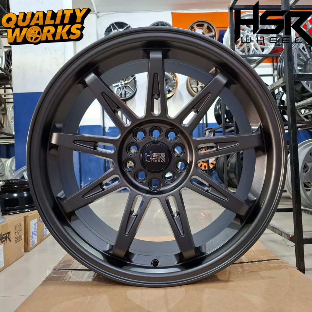 Jual Velg Racing New Veloz Ring 18 Pelek Hsr Tikala R18 Lebar 8 Offset 45 Grey Pnp Xpander Cross ...