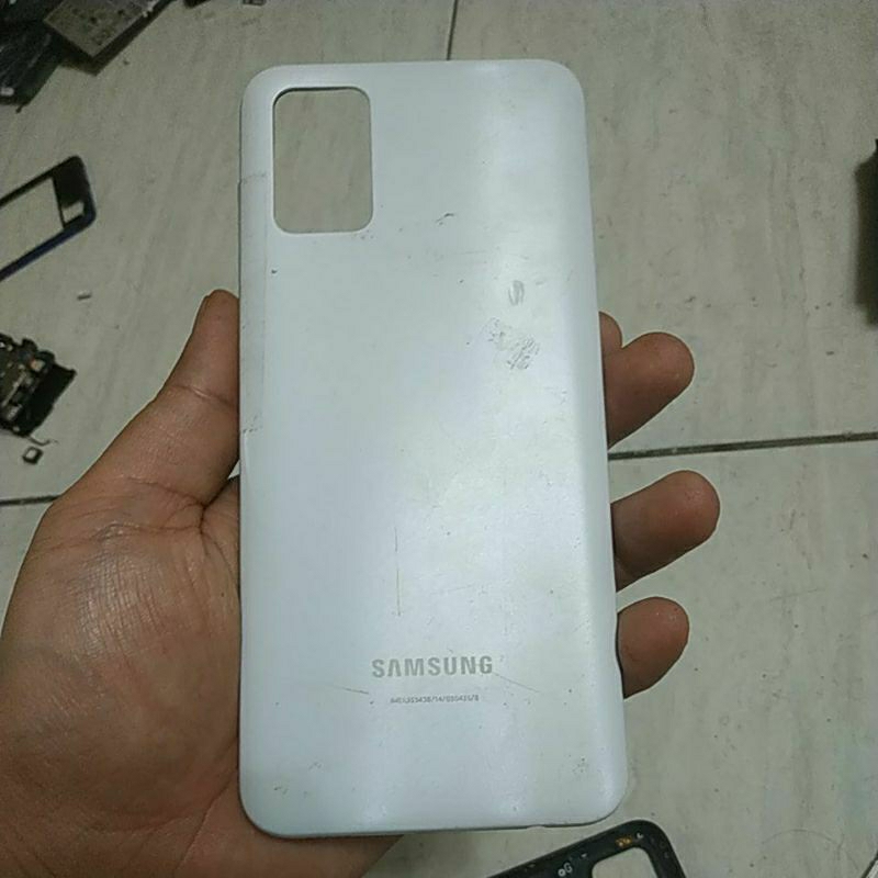 Jual backdoor bekas Samsung a03s ada fingerprint tombol komplit fisik ...