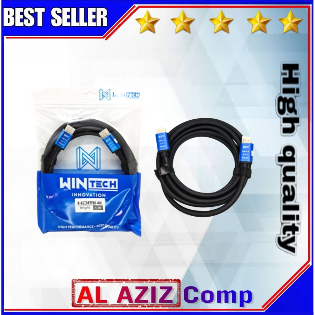 Jual Kabel Hdmi To Hdmi 4K Panjang 10 meter | 15meter | 20Meter high quality | Shopee Indonesia