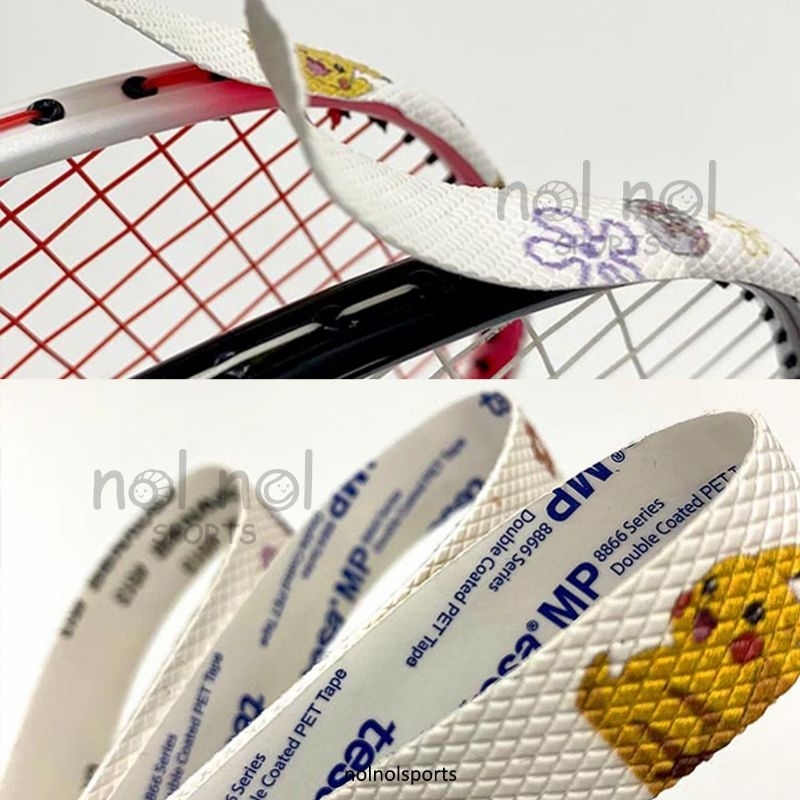 Jual NNS character edge guard racket frame protector sticker stiker ...