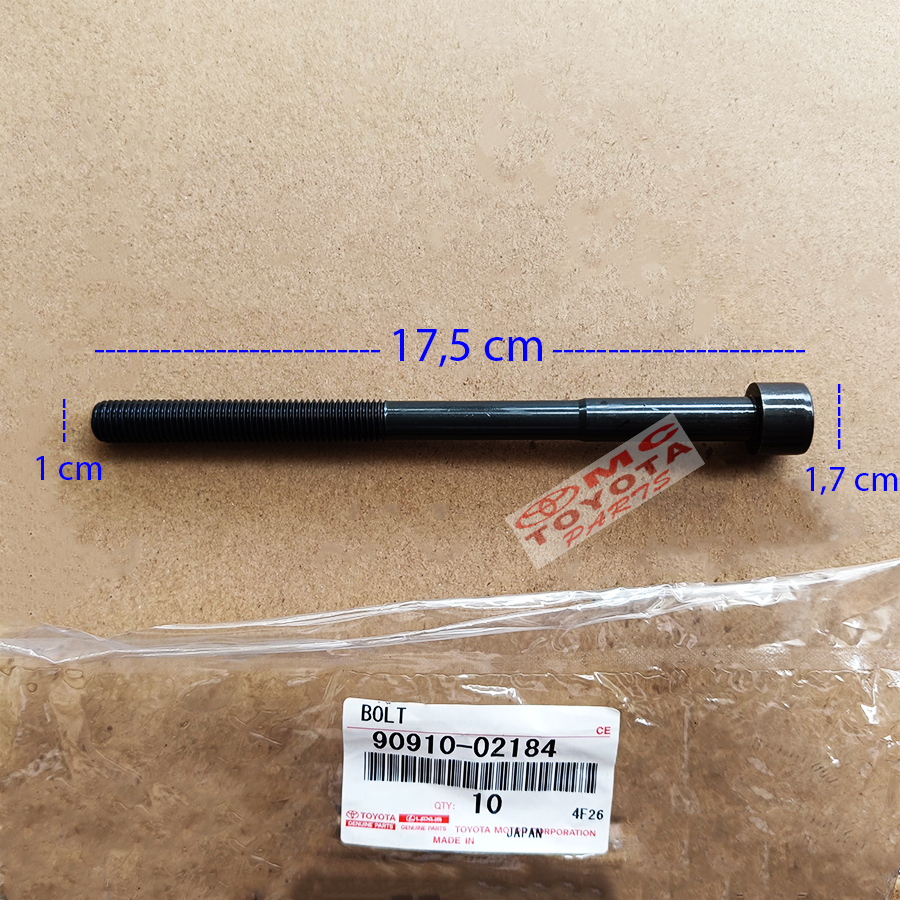 Jual Baut Cylinder Cilinder Silinder Head Bolt Toyota Camry Rav4 ...