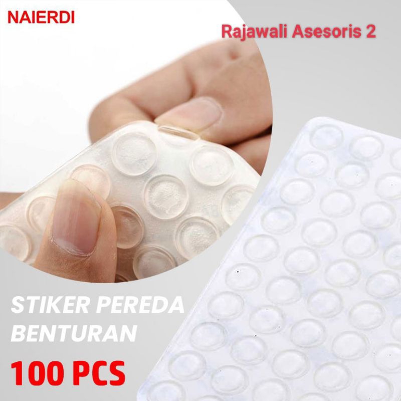 Jual Stiker Peredam Benturan Bumper Silicone Hemispherical 100PCS 3M ...