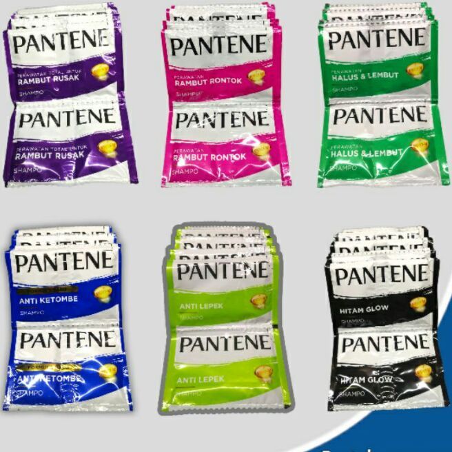 Jual Sampoo Pantene Sachet Harga per renceng 5ml x 24 pcs | Shopee ...