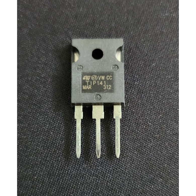 Jual Transistor TIP141 TIP 141 NPN Darlington Bipolar Power 10A 80V ...