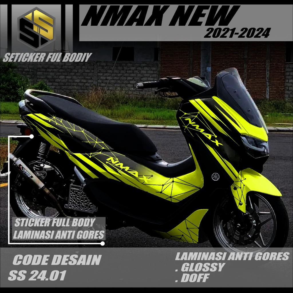 Jual (COD)Decal Stiker NMAX New 2023 Full Body Gradasi Terbaru ...