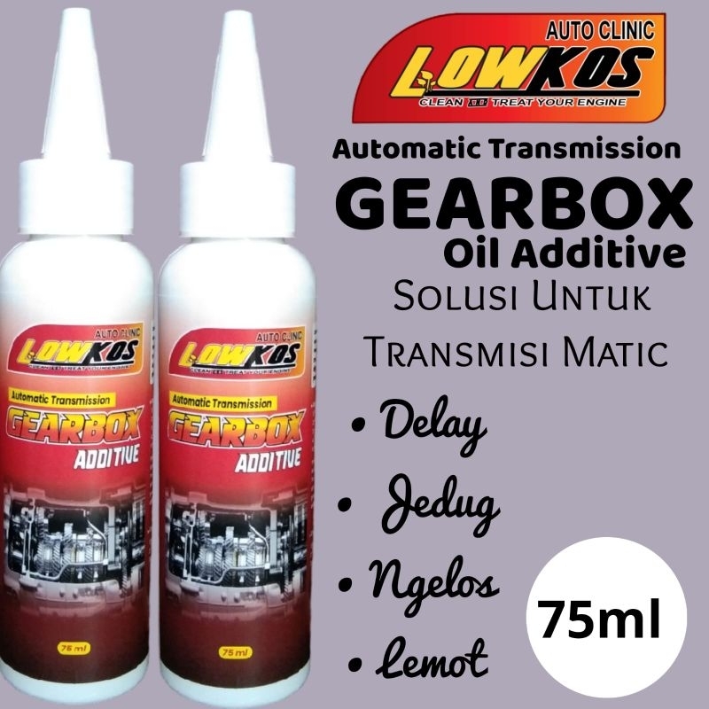 Jual Gearbox Additif 75ml Oli Gearbox Matic LOWKOS | Shopee Indonesia