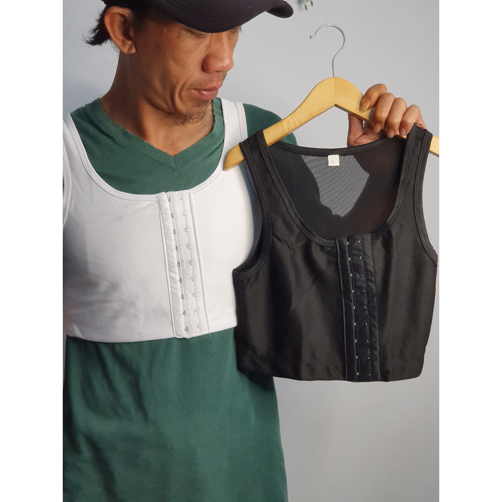 Jual Breast Binder Perata Dada Chest Binder Model Kaitan Tengah Murah