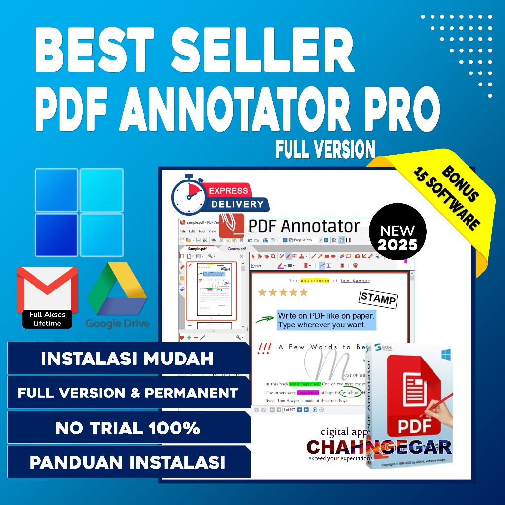 Jual PDF Annotator 2024 Full Version Software Edit PDF Annotate, Edit, Comment & Handwrite ...