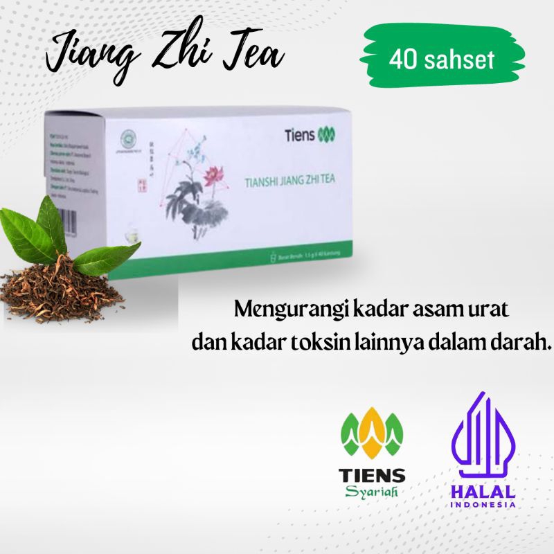 Jual JIANGZHI TEA TIENS - UNTUK MENURUNKAN KADAR ASAM URAT DAN DETOKS LEMAK | Shopee Indonesia