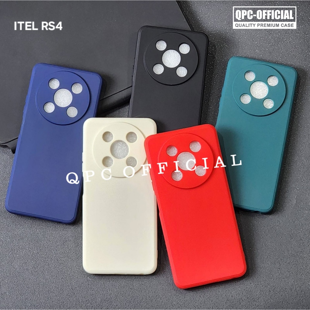 Jual Itel RS4 Softcase Macaron Square / Case Square Edge Case Itel RS4 ...