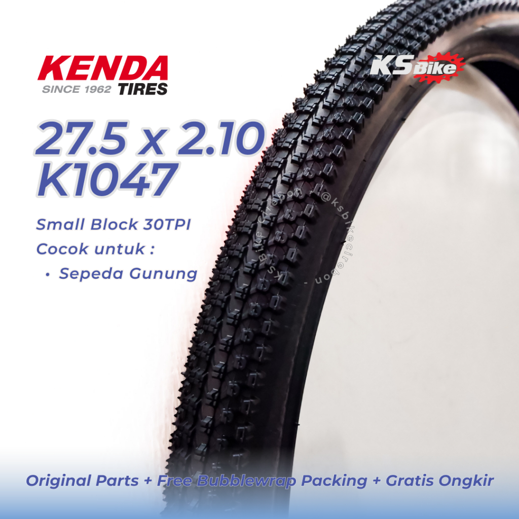 Jual Ban Luar Sepeda 27.5 x 2.10 Kenda K1010 Nevegal K1047 Small Block K1027 - Ban Sepeda Gunung ...