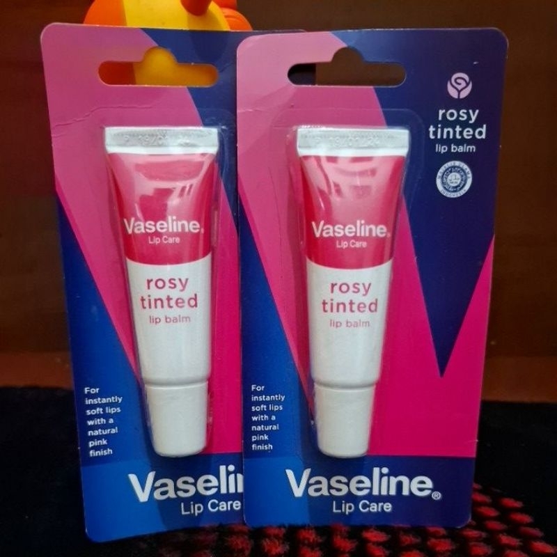 Jual Vaseline Lip Care Rosy Tinted Lip Balm | Shopee Indonesia