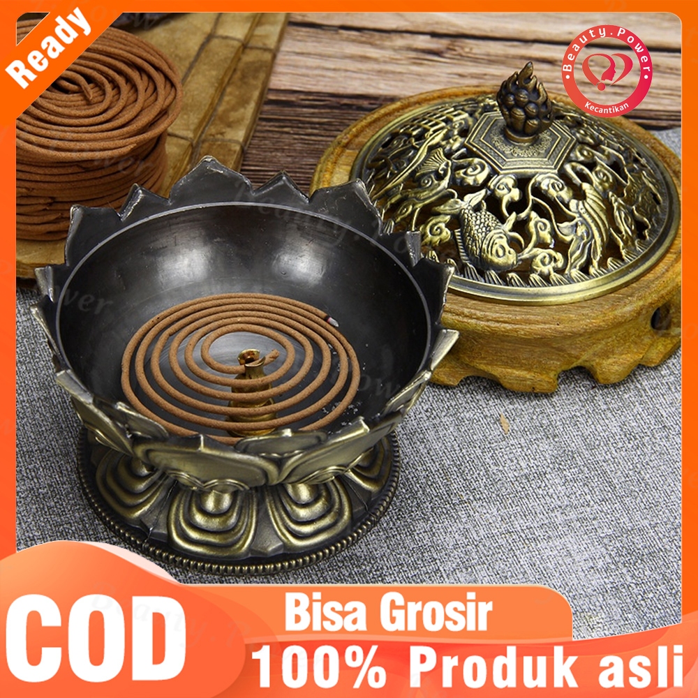 Jual Tempat Bakar Dupa Lotus Kuningan / Pembakar Dupa Lotus Mabkhara ...