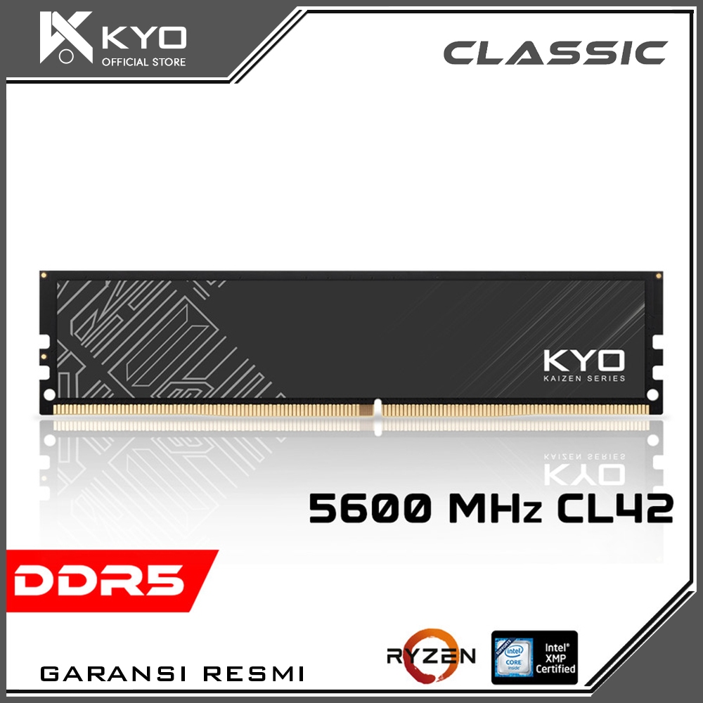 Jual KYO Kaizen Memory RAM DDR5 16GB (1x16gb) 5600Mhz PC44800 DDR5 U ...