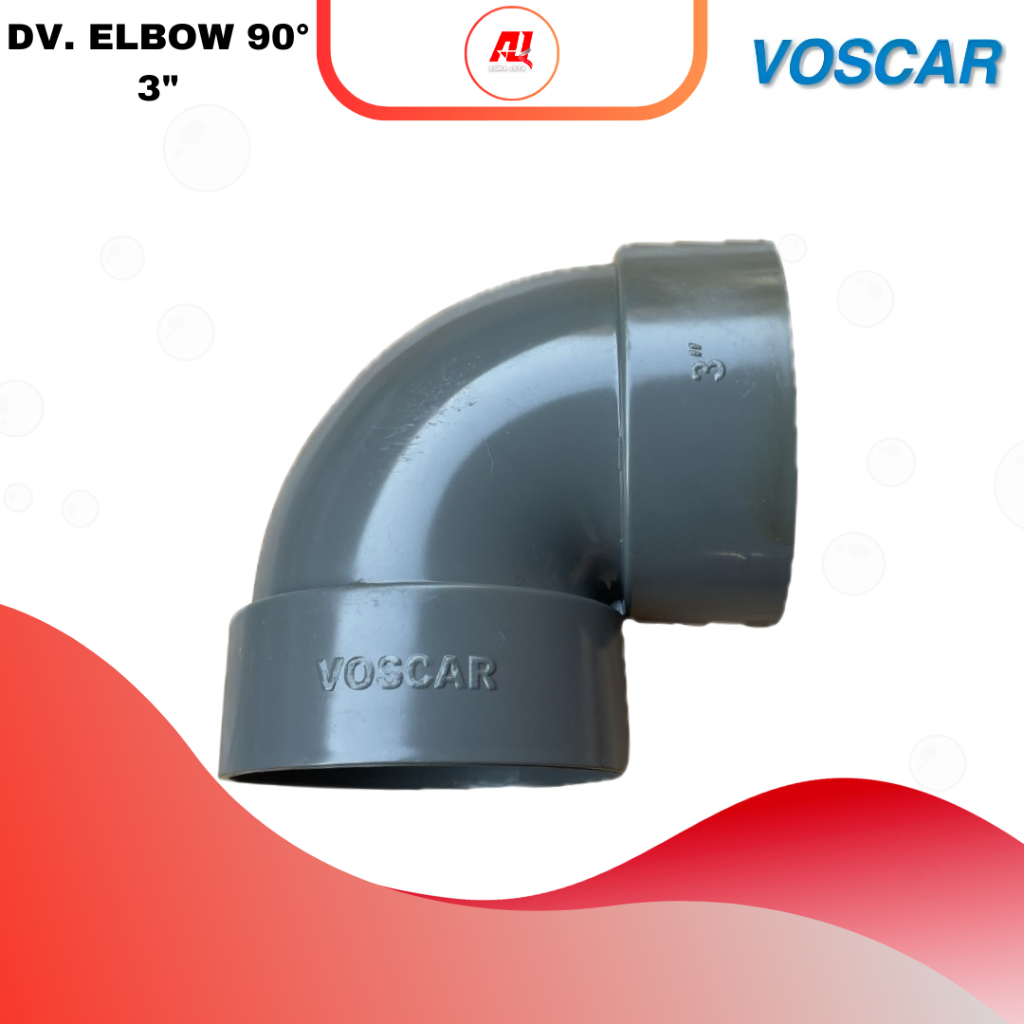 Jual Elbow/Knee 90° (DV/D) Merk Voscar Size 3" | Fitting Pipa | Sambungan Pipa | Pipa PVC ...