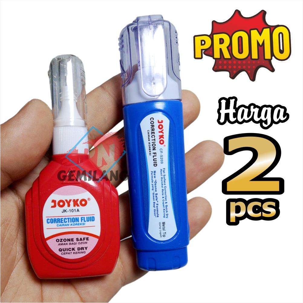 Jual TIPE - X JOYKO, TIP-X, TIPEX, TIP EX, CORRECTION PEN JOYKO HARGA 2 PCS | Shopee Indonesia