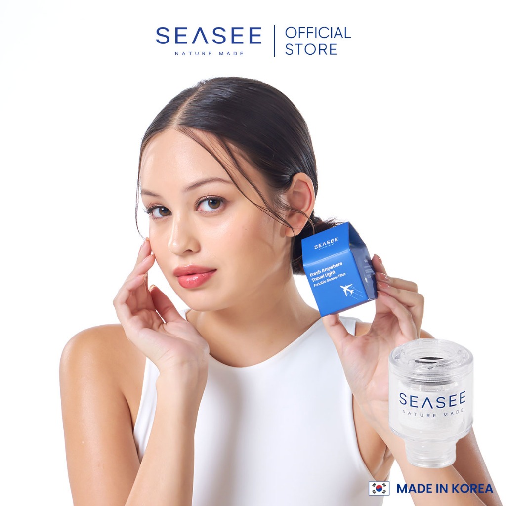 Jual SEASEE Travel Portable Shower Filter Penyaring Air Kamar Mandi ...