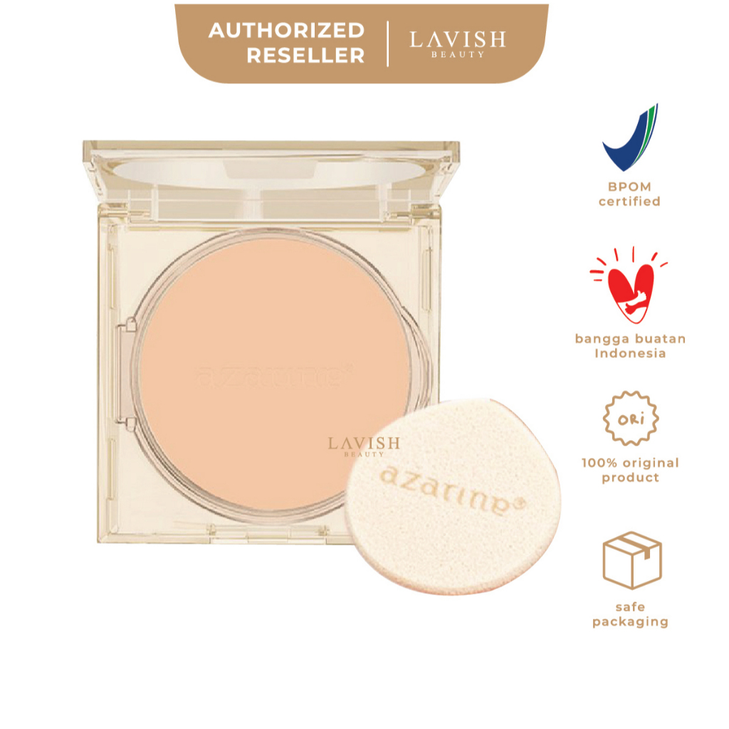 Jual AZARINE It's So Porefect! Powder Foundation (8gr) | Shopee Indonesia
