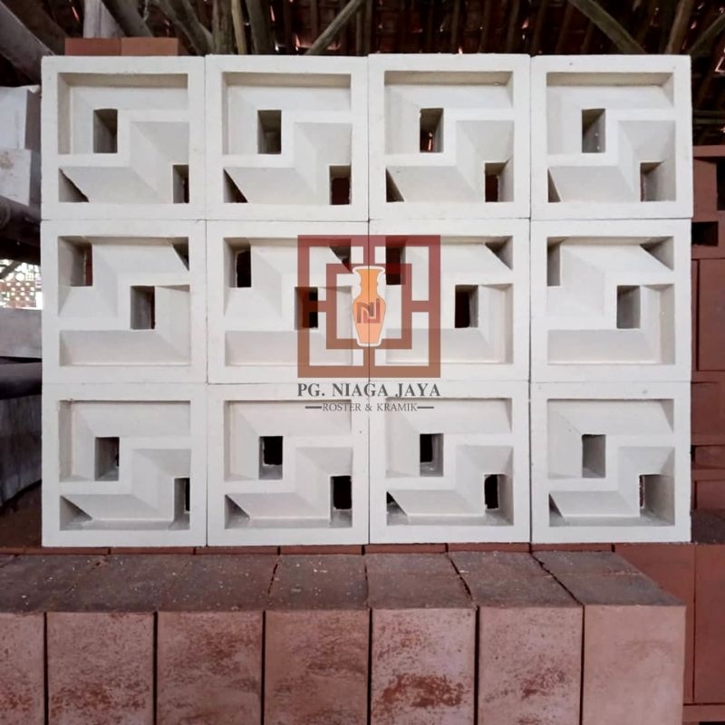 Jual roster beton minimalis, loster beton minimalis, roster putih ...