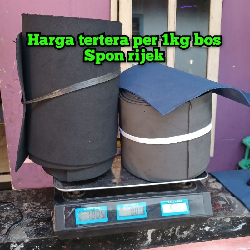 Jual spon Eva spon ati rijeck 1 kg.an ketebalan 2,5-3mm | Shopee Indonesia