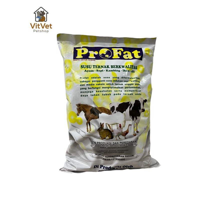 Jual PRO FAT 1 KG - Susu Ternak Pengganti Susu Induk Untuk Sapi Kambing ...