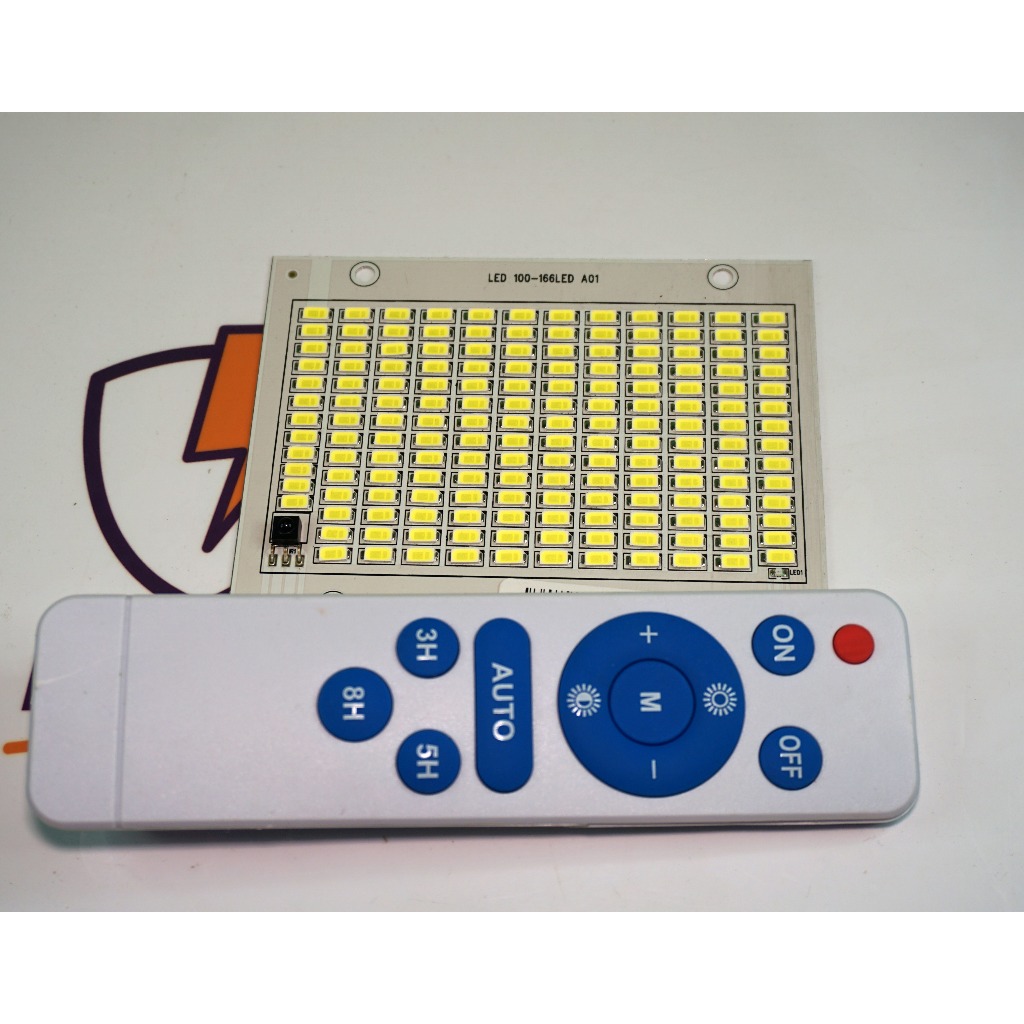 Jual PCB papan Led dengan remote input 3.7v - 4.2v 18650 DIY lampu ...