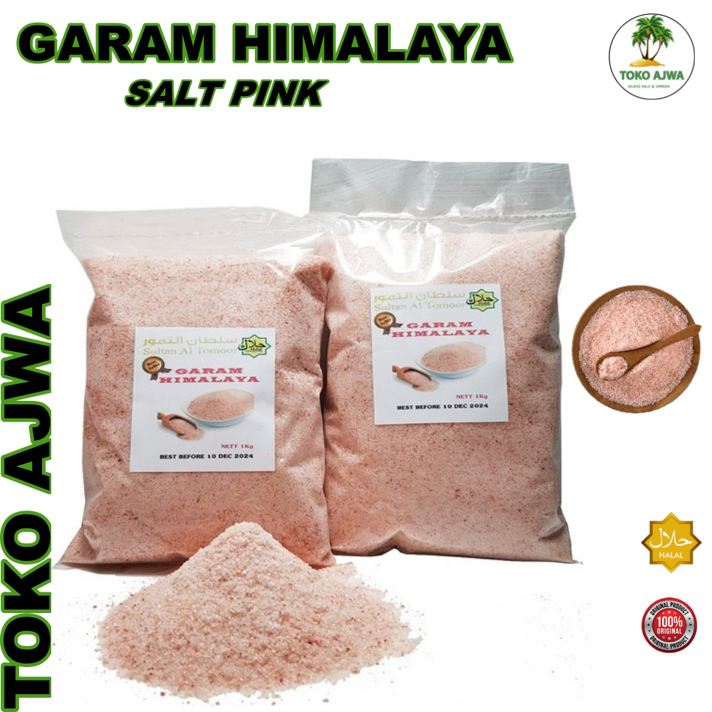 Jual Garam himalaya/Pinksalt/Garam sehat [1kg] | Shopee Indonesia