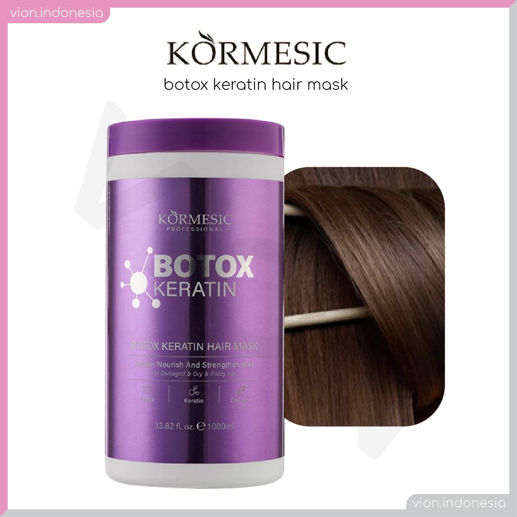Jual KORMESIC Hair Mask Masker Rambut Botox Collagen Keratin 1Kg ...