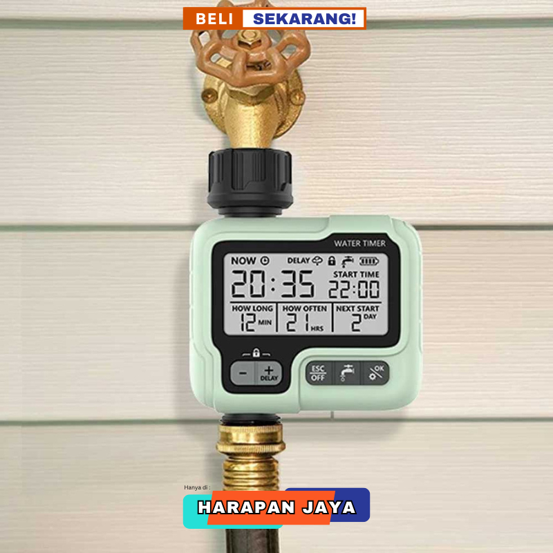 Jual Timer Penyiram Tanaman Halaman Kebun Pertanian Otomatis Automatic ...
