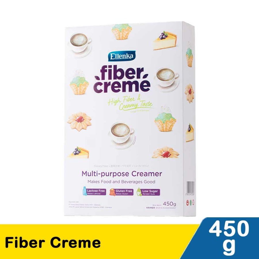 Jual Ellenka Fiber Creme Multi Purpose Creamer 20g, 100g , 168g , 450g ...