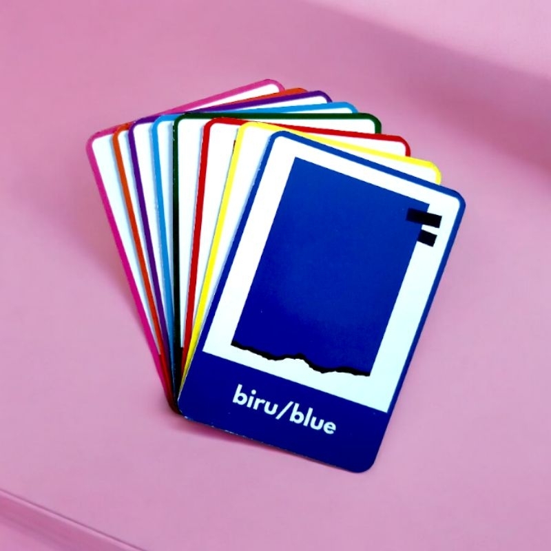 Jual Calistungseru - Flashcard Warna Kartu Belajar Mengenal Warna Emosi ...