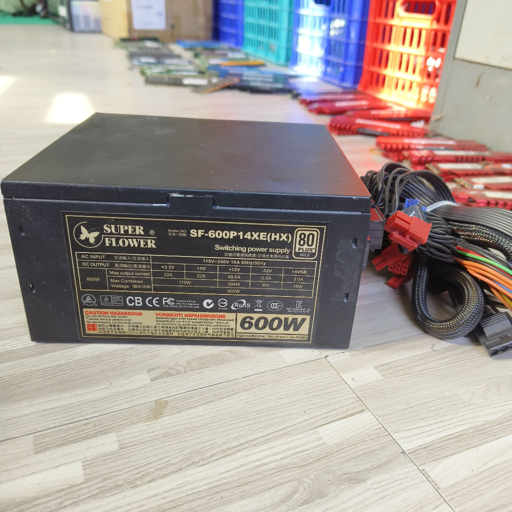 Jual PSU GAMING SUPER FLOWER 600W 80+ GOLD MODULAR | Shopee Indonesia