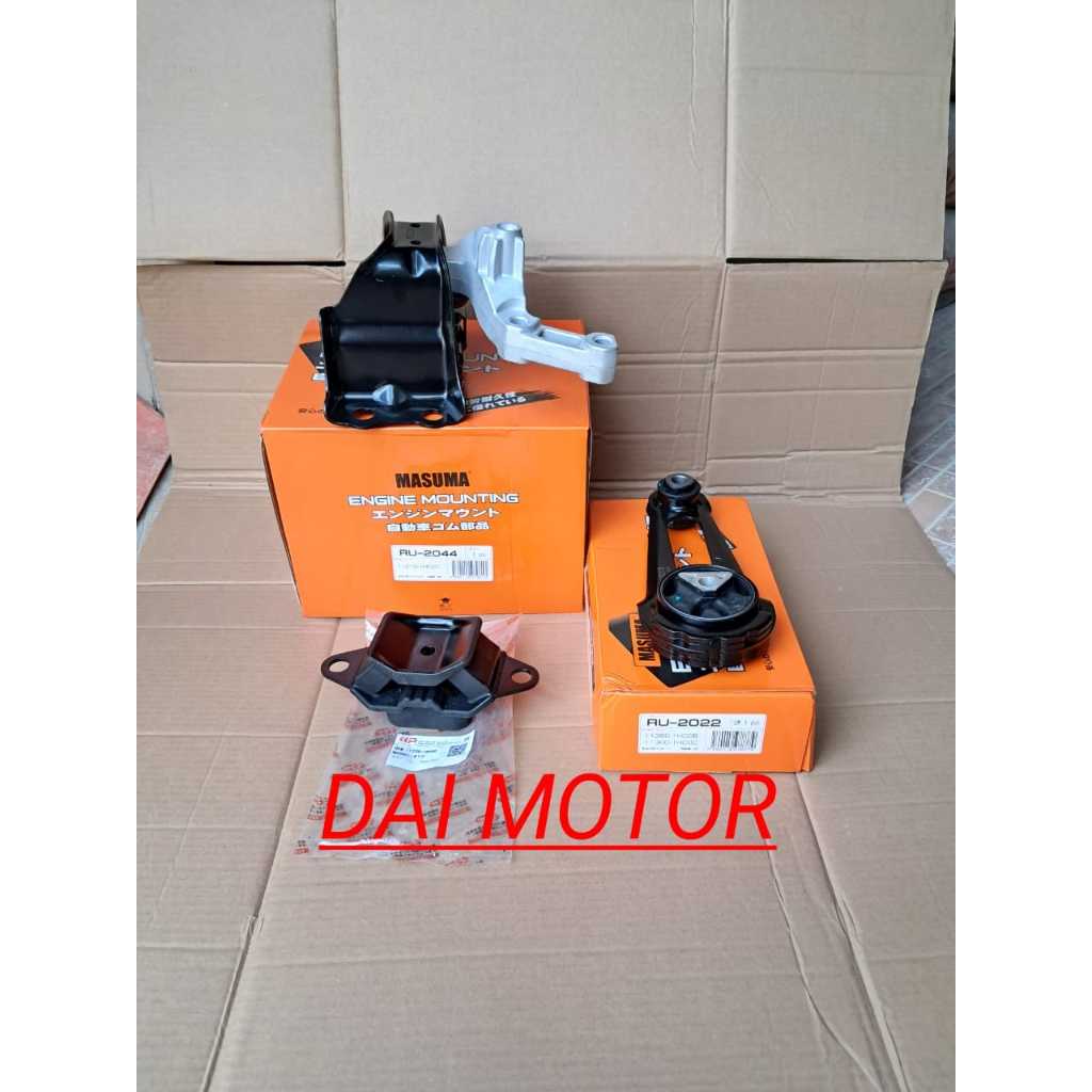 Jual Paket Engine mounting set Nissan Datsun Go Go Plus Datsun Cross ...