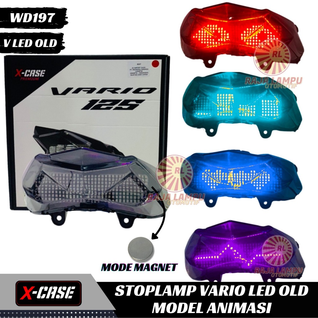Jual STOPLAMP VARIO LED OLD MODE ANIMASI RUNNING OTOMATIS 3IN1 PLUS ...