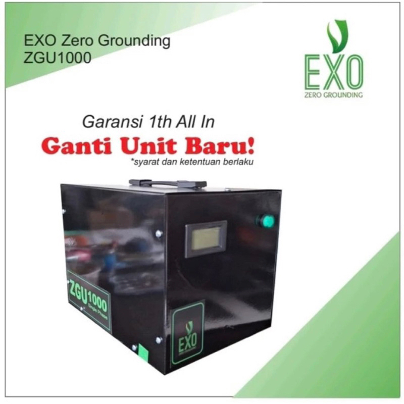 Jual EXO ZGU1000 WATT ZERO GROUNDING 1 KVA | Shopee Indonesia