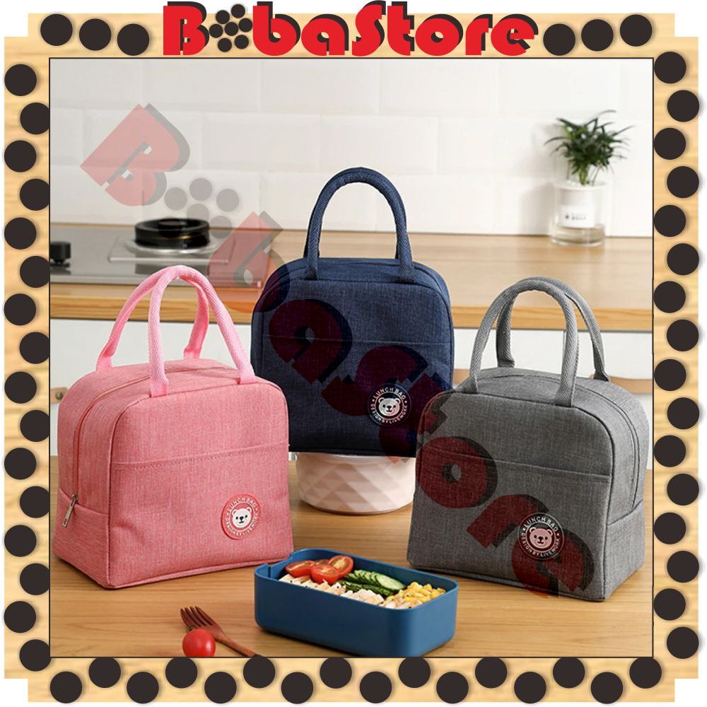 Jual ⭐Bobastore⭐ TAS BEKAL LUNCH BAG COOLER BRIVILAS MAKANAN ANAK TAS ...