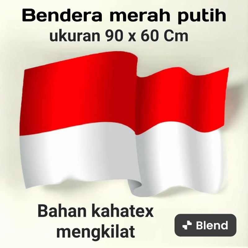 Jual Bendera merah putih bendera rumah bendera agustus 90×60cm | Shopee ...
