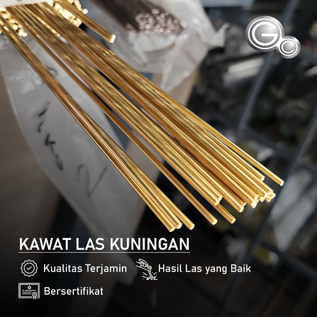 Jual KAWAT LAS KUNINGAN EIKO 3MM x 1M - GCI Sutindo | Shopee Indonesia