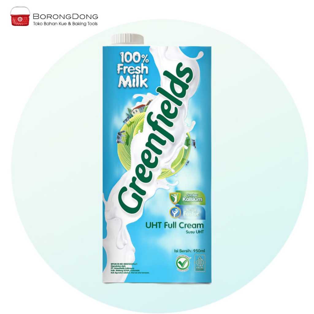 Jual Greenfields UHT Full Cream 950 ML | Shopee Indonesia