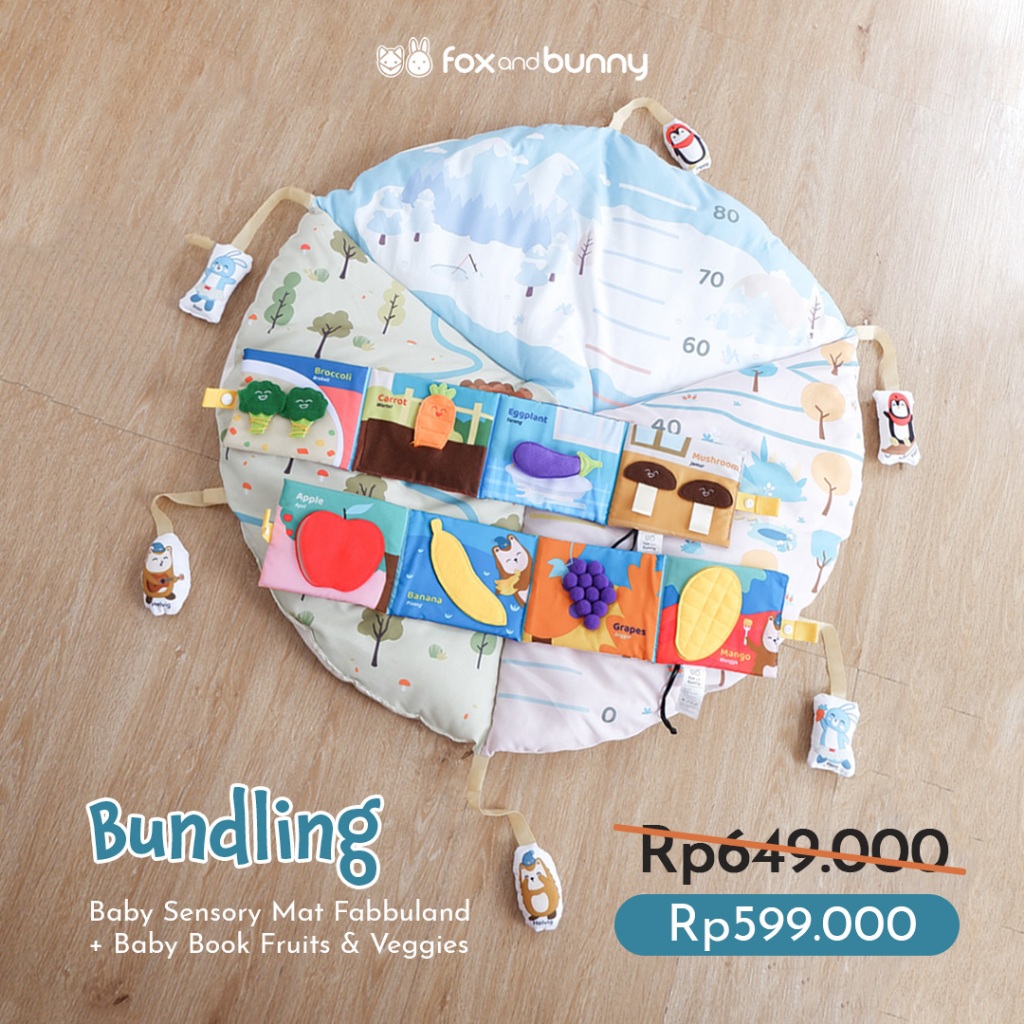 Jual Foxandbunny - Baby Sensory Mat Series Winter dan Autumn | Matras ...