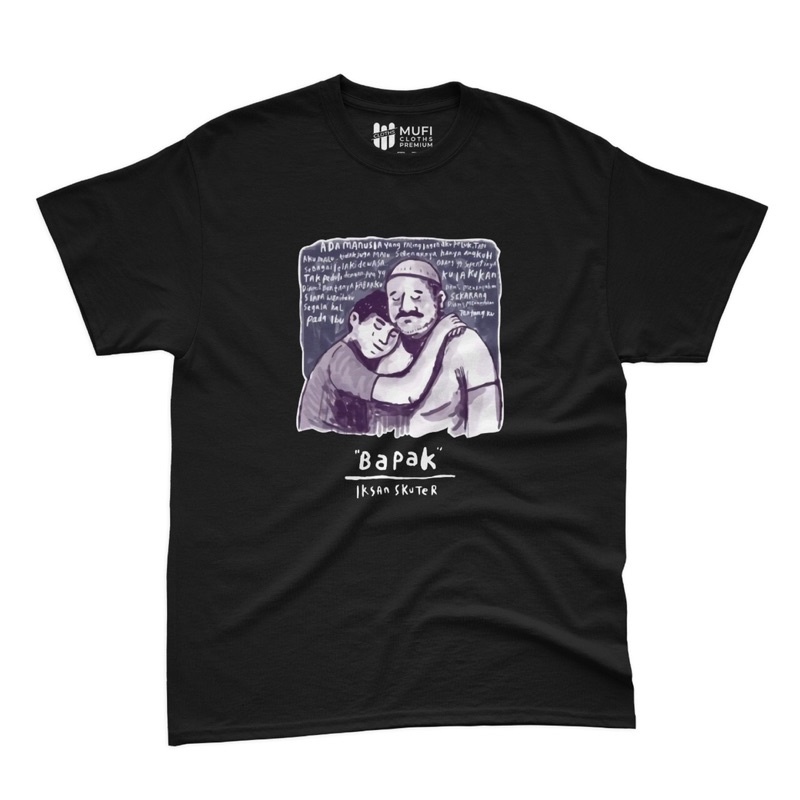 Jual T-Shirt Iksan Skuter 'BAPAK' Version | Shopee Indonesia