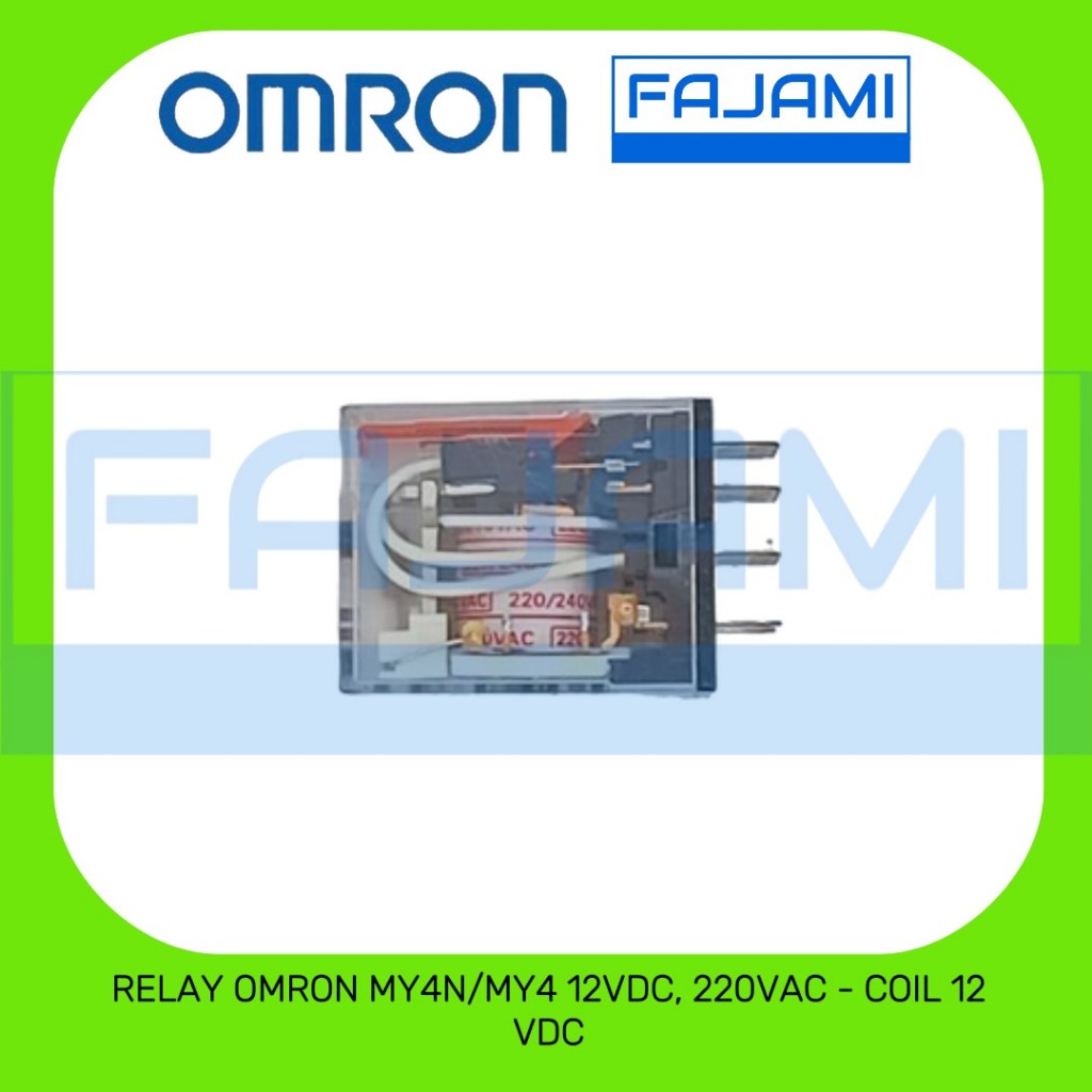 Jual Relay Omron MY4N-GS 220/240VAC 14Pin 3Amper | Shopee Indonesia