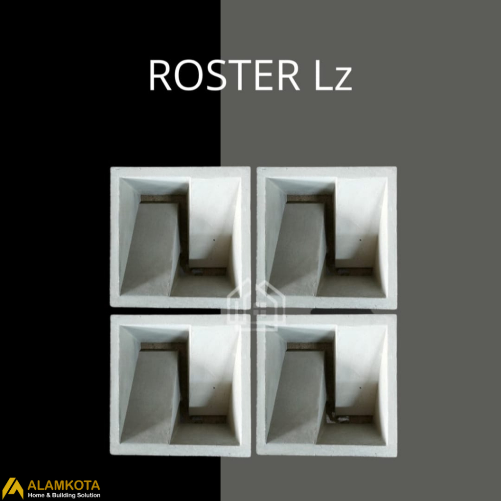Jual Roster Beton LZ minimalis 20x20 | Shopee Indonesia