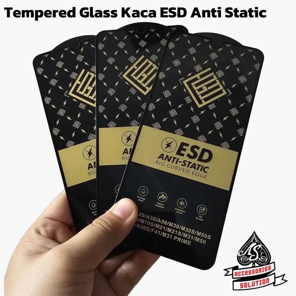 Jual TEMPERED GLASS ESD / ANTI STATIC CLEAR REDMI POCO C40 M3 PRO 5G M4 ...