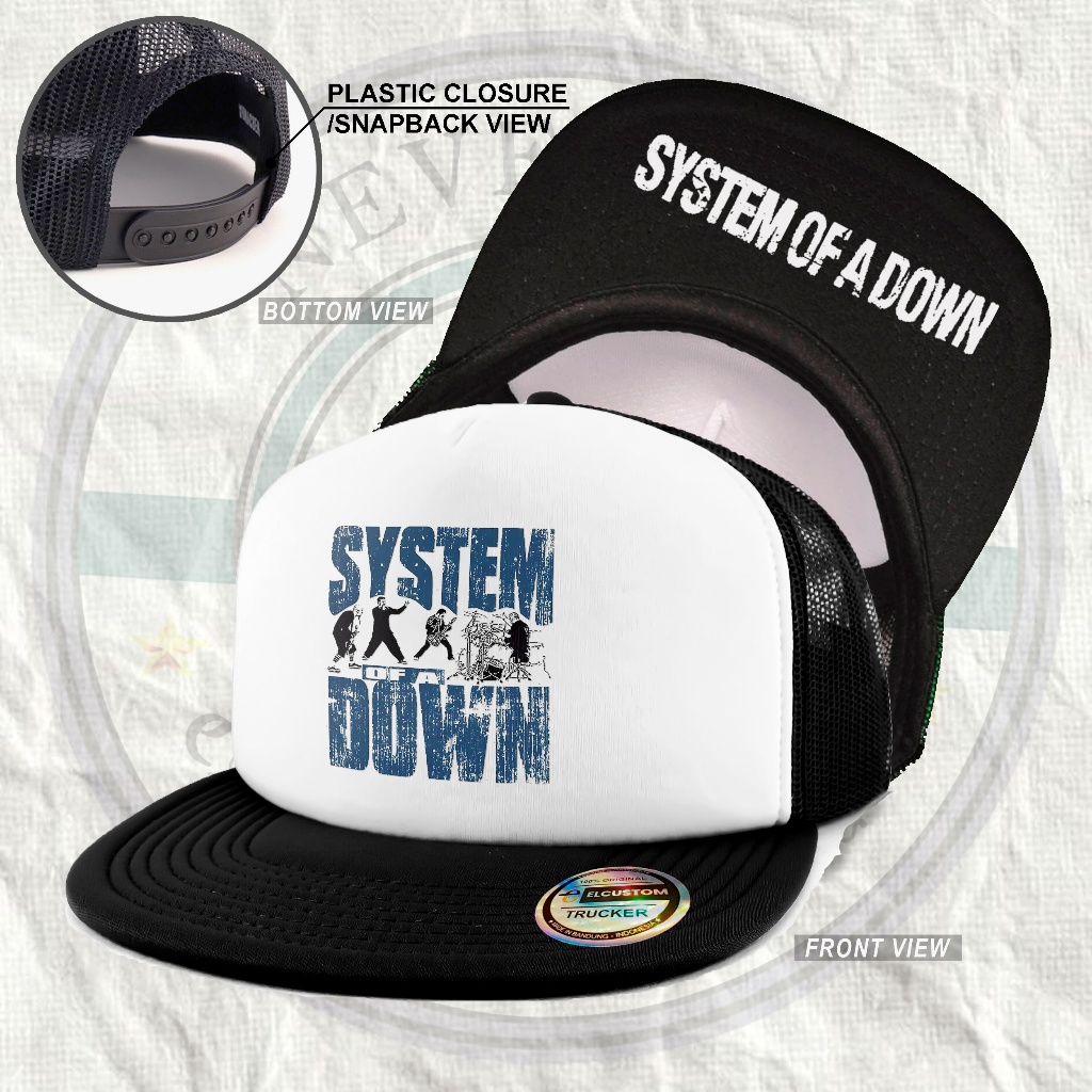 Jual CAPSMARKET - SOAD / SNAPBACK / BAND / METAL PUNK / TOPI JARING ...