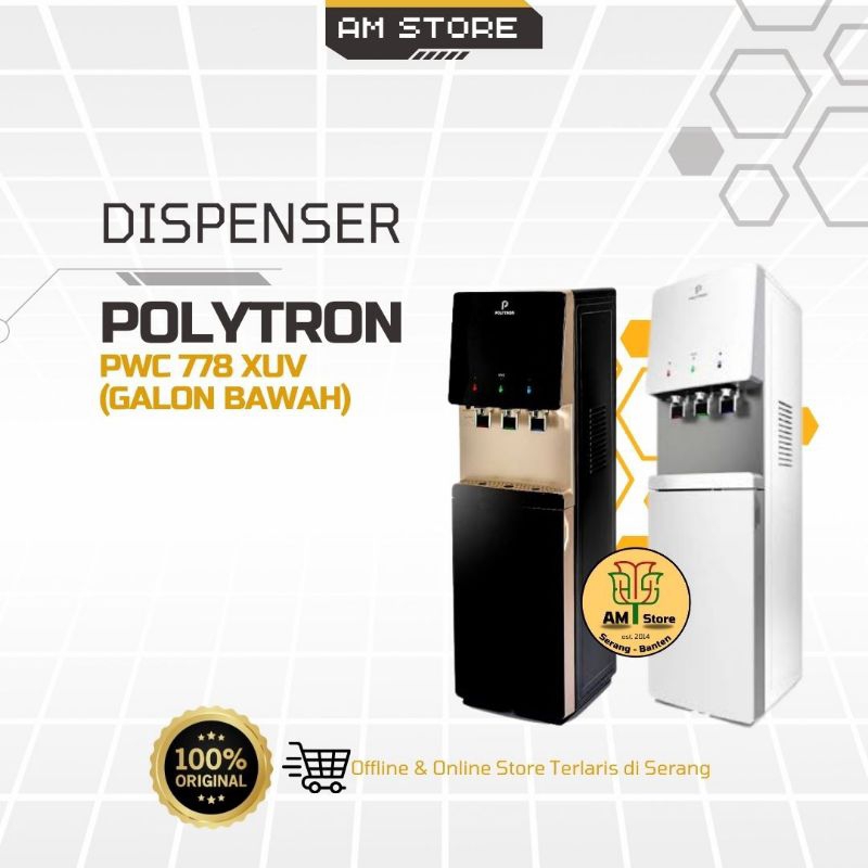 Jual Dispenser Polytron PWC 778 XUV | Shopee Indonesia