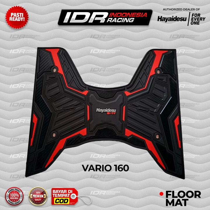 Jual Karpet Motor Vario 160 Hayaidesu Alas Kaki Pijakan Floor Mat Anti Licin Premium | Shopee ...
