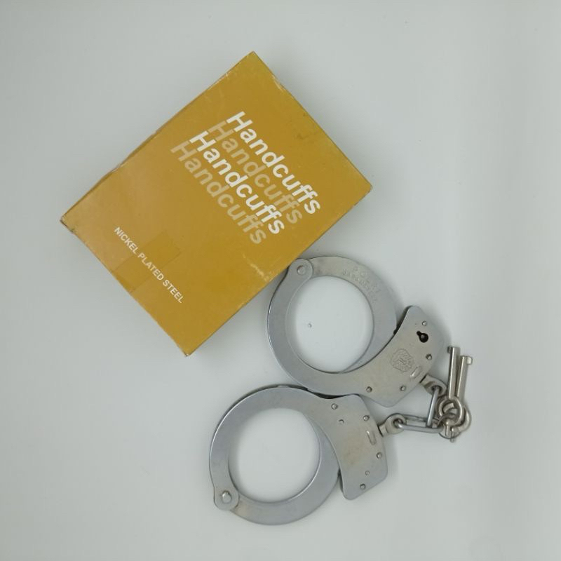 Jual Borgol Tangan Double Lock / Borgol Besi Handcuff | Shopee Indonesia